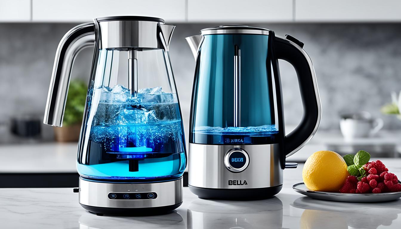 BELLA Glass Electric Kettle: Stylish Boiling Magic