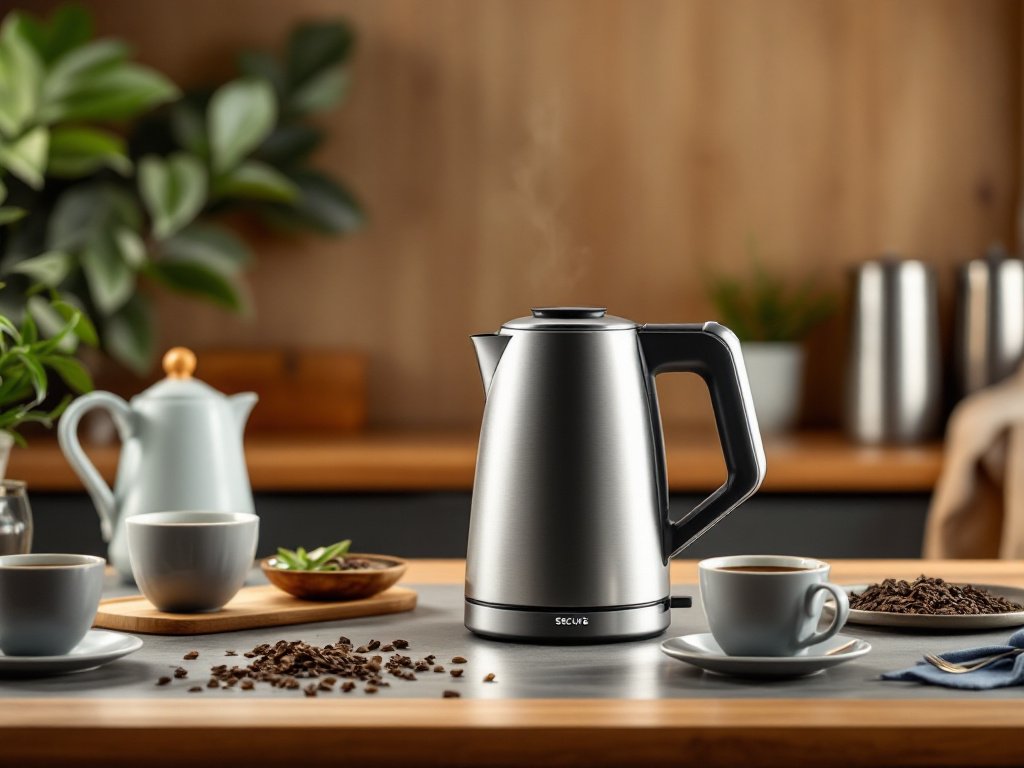 Secura Electric Tea Kettle: Double Walled Stainless Steel - Stainless ...